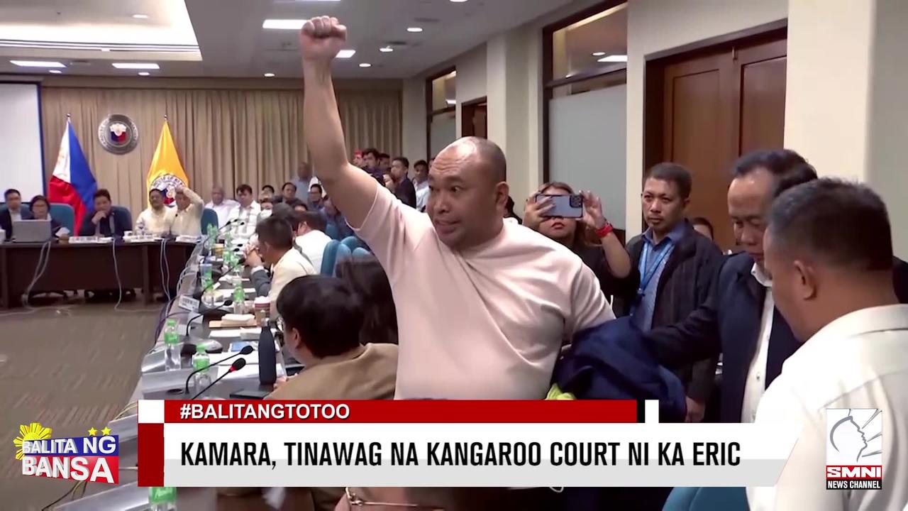 Kamara, tinawag na Kangaroo Court ni Ka Eric - One News Page VIDEO