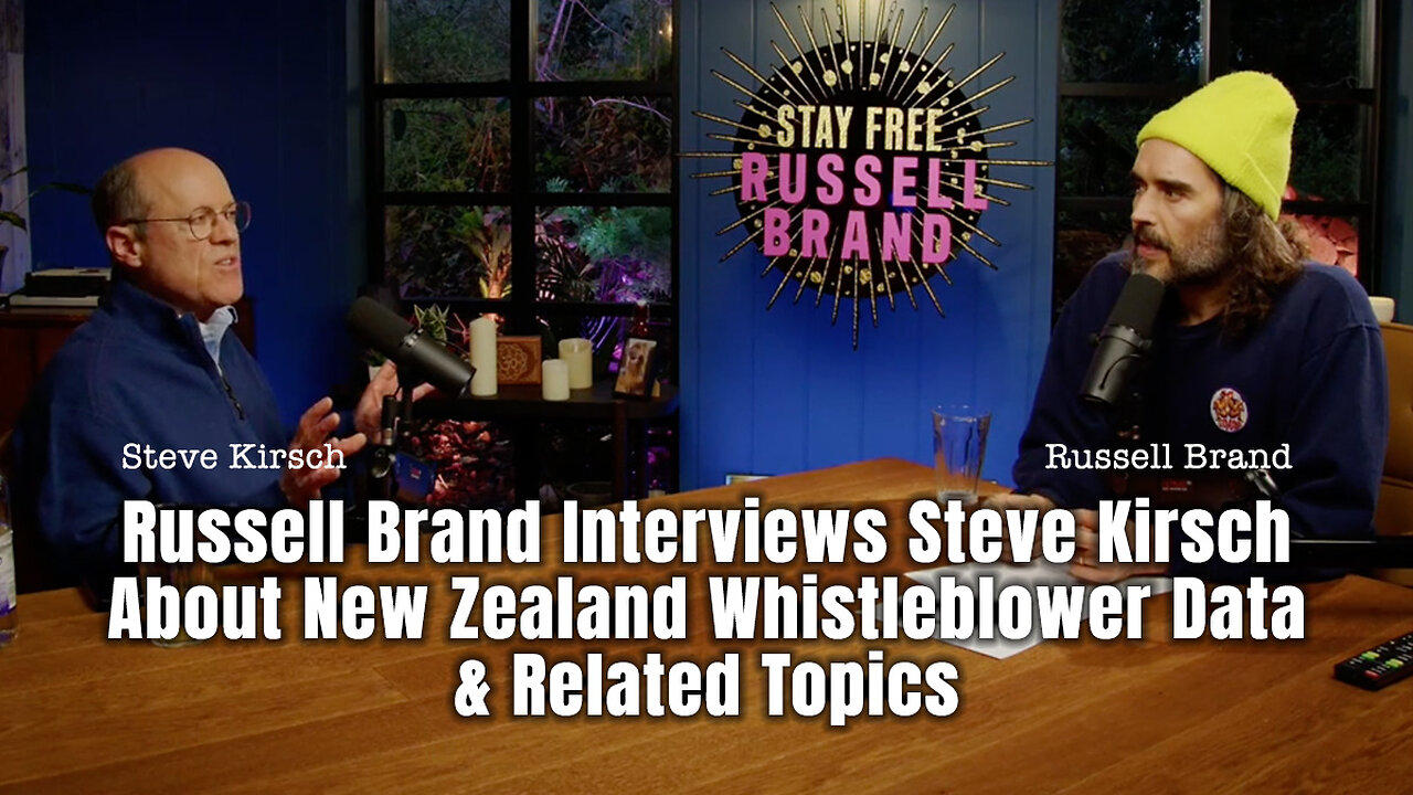 Russell Brand Interviews Steve Kirsch About New - One News Page VIDEO