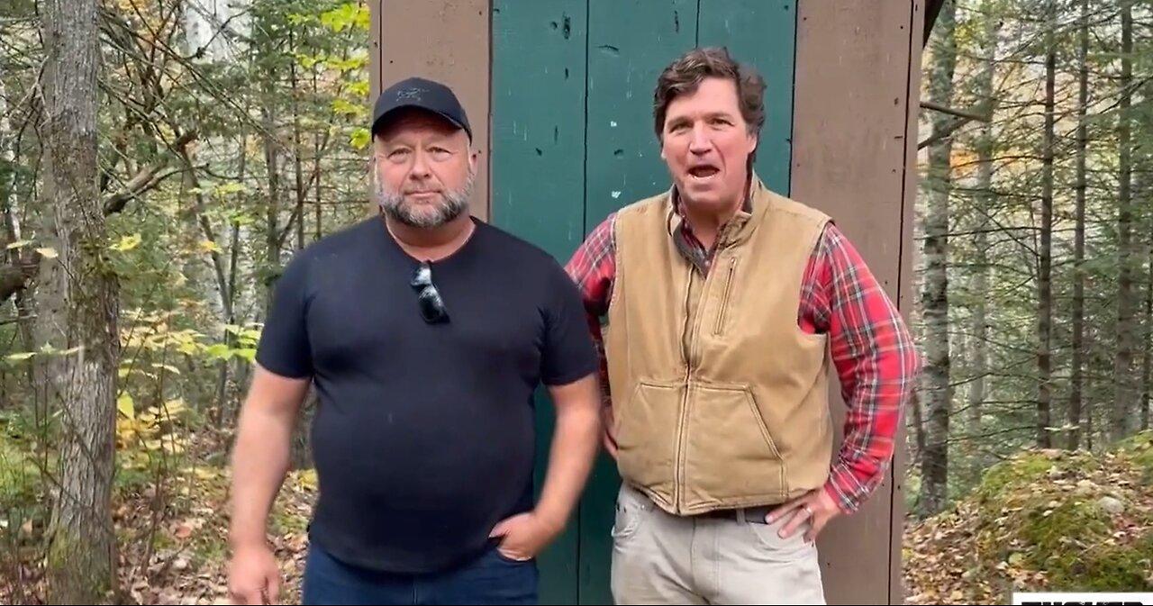 Tucker Carlson on X Ep. 46 The Alex Jones - One News Page VIDEO