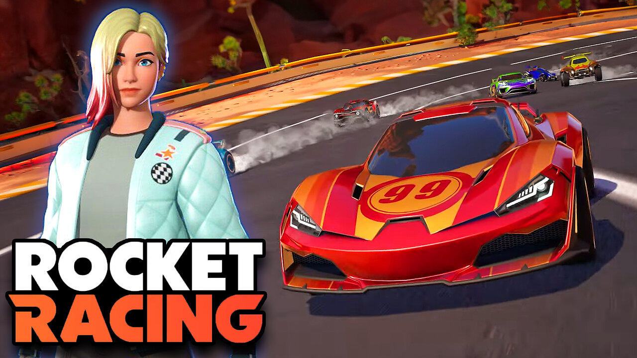 🔴 LIVE FORTNITE ROCKET RACING RANKED 🚀 - One News Page VIDEO