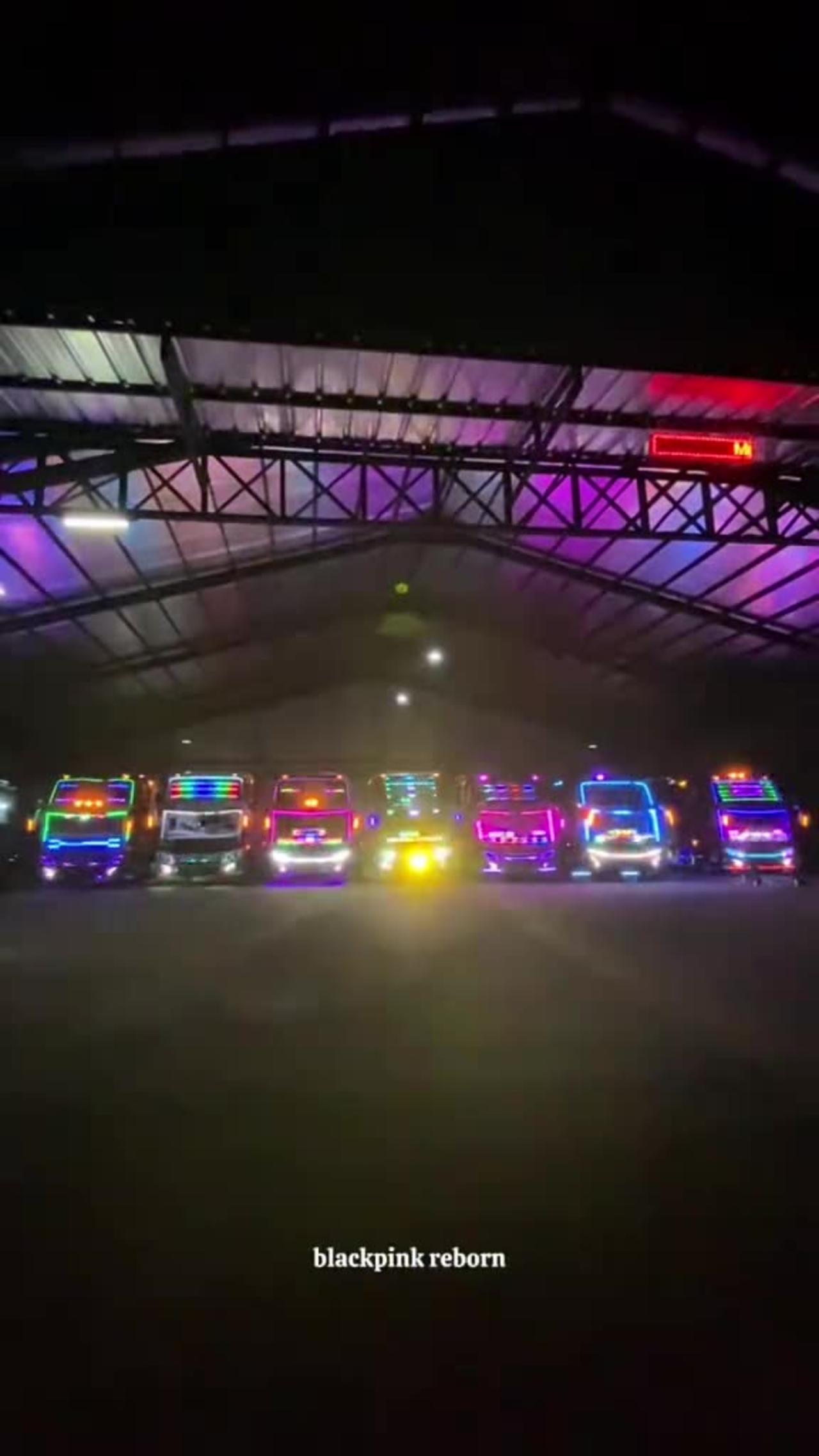 Best RGB light play on with bus squad - One News Page VIDEO