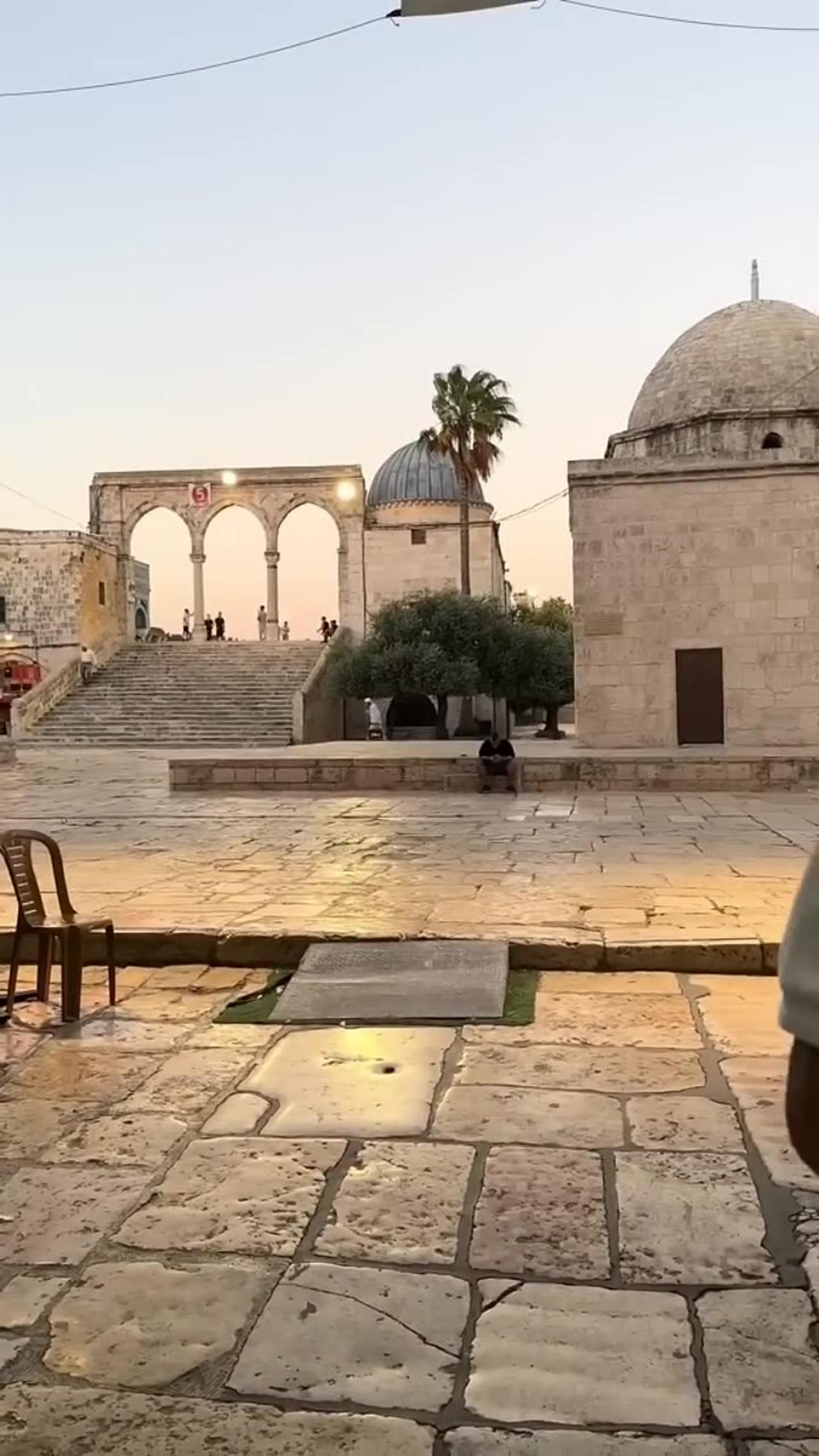 Most Difficult Entrance into Holy Area (Al-Aqsa) - One News Page VIDEO