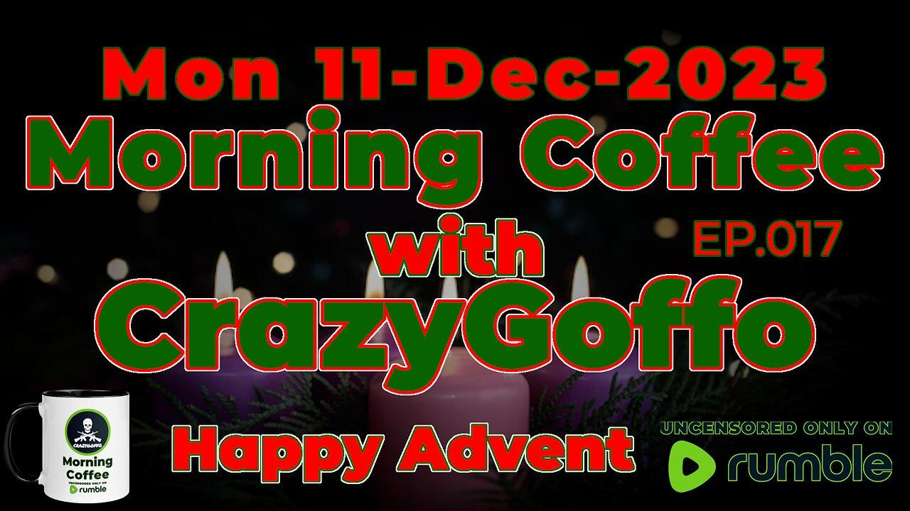 Morning Coffee with CrazyGoffo - Ep.017 - One News Page VIDEO