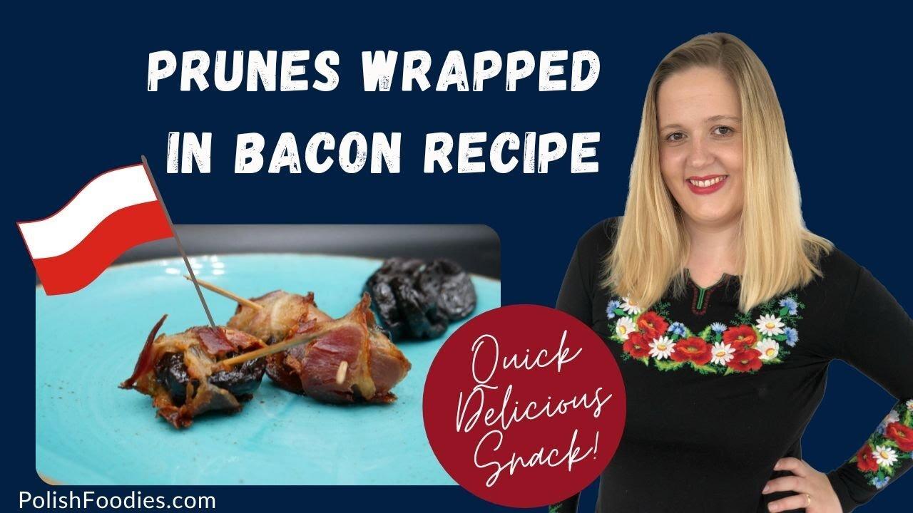 Prunes Wrapped In Bacon - Quick and Easy Snack - One News Page VIDEO