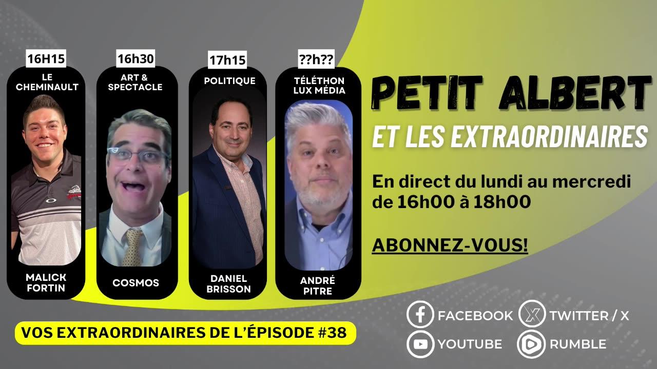 Petit Albert et les extrardinaires épisode #38 - One News Page VIDEO