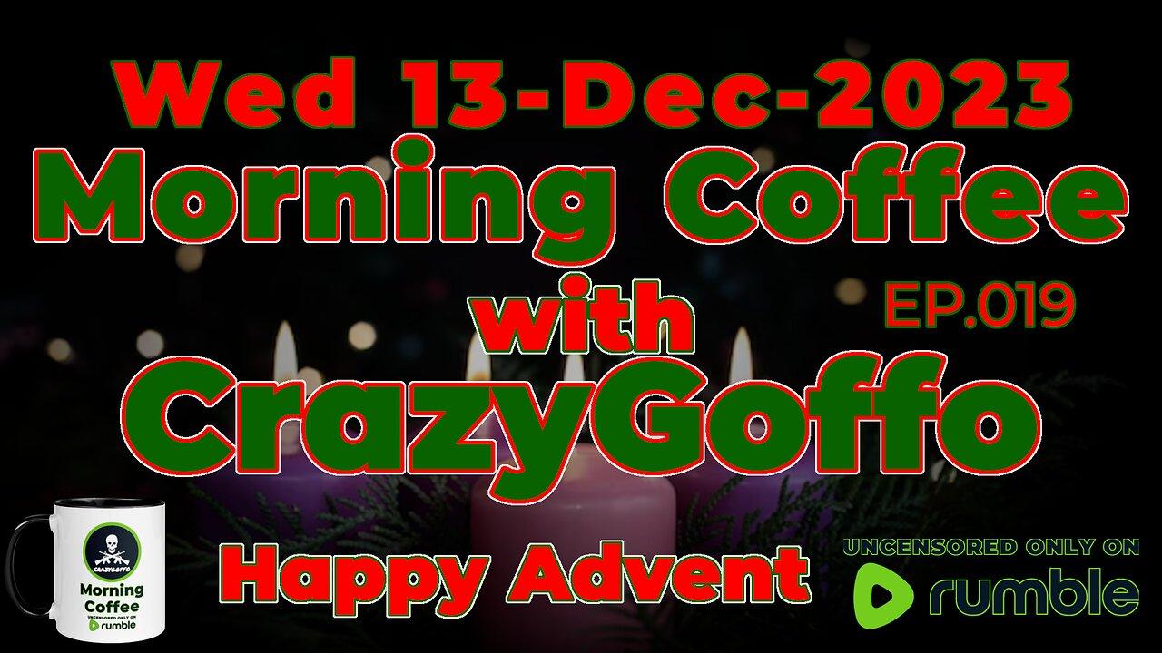 Morning Coffee with CrazyGoffo - Ep.019 - One News Page VIDEO