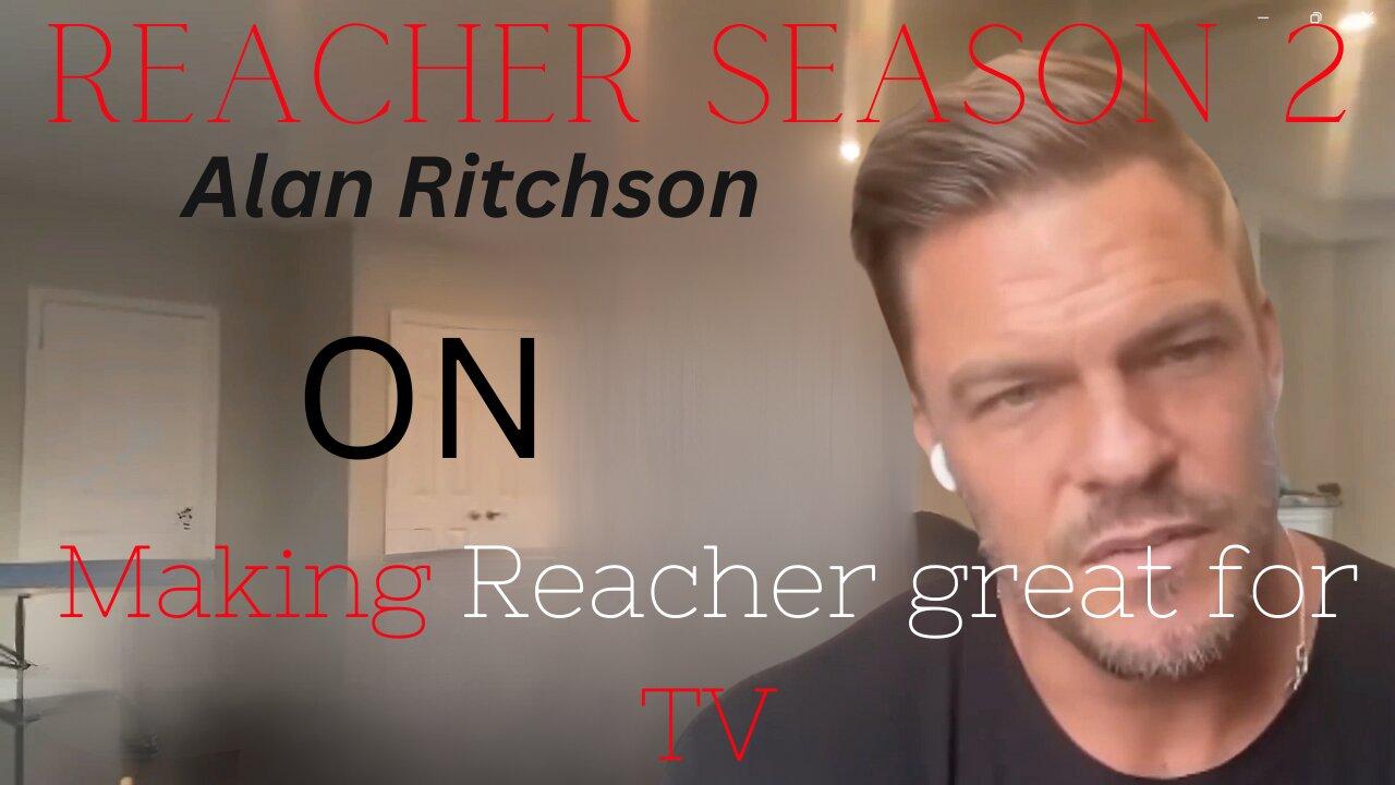Alan Ritchson Unveils Reacher Season 2: Nailing - One News Page VIDEO