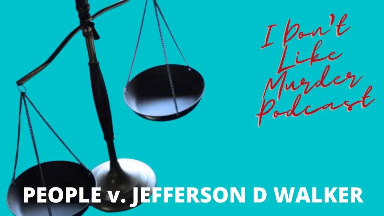The Case Of Jefferson D. Walker - One News Page VIDEO