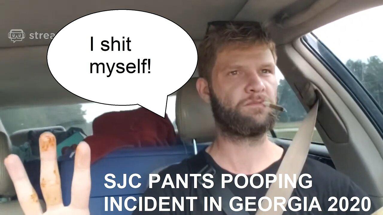 Scuffed Justin Carrey pants pooping and pulled - One News Page VIDEO