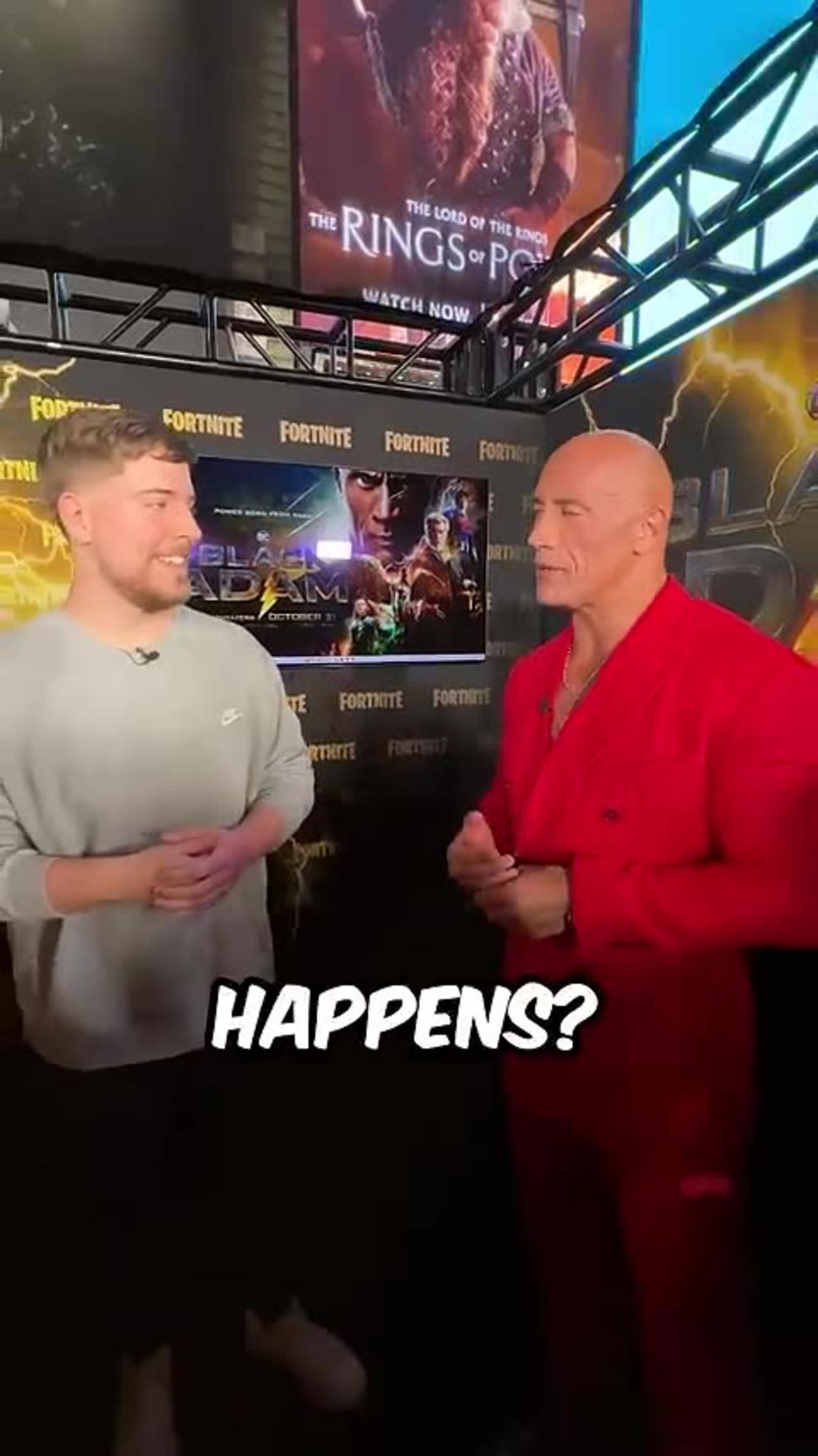 The Rock vs Mr Beast for $1000000 - One News Page VIDEO