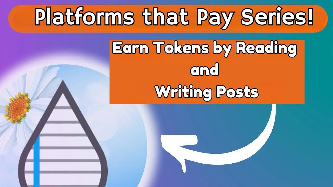PLATFORMS THAT PAY ! Earn Listed Tokens by - One News Page VIDEO