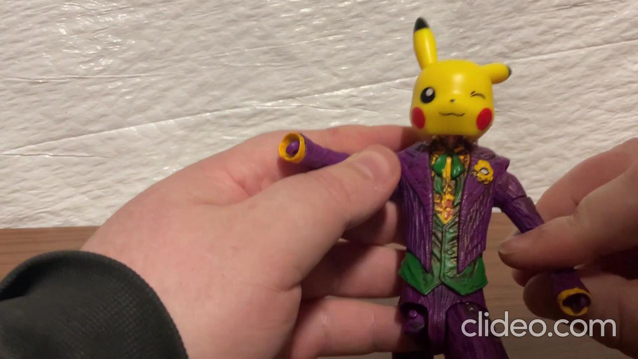 Hilarious! My Pikachu Joker toy dancing to - One News Page VIDEO