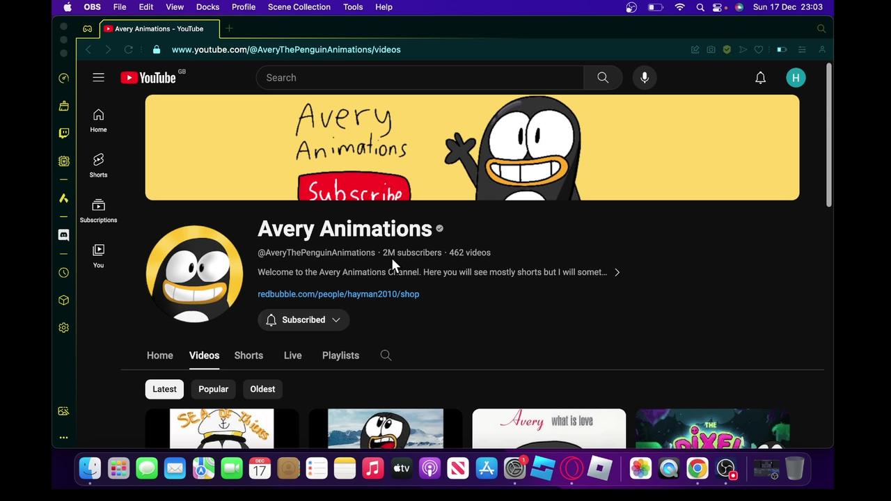 Congrats to Avery Animations for hit 2M - One News Page VIDEO