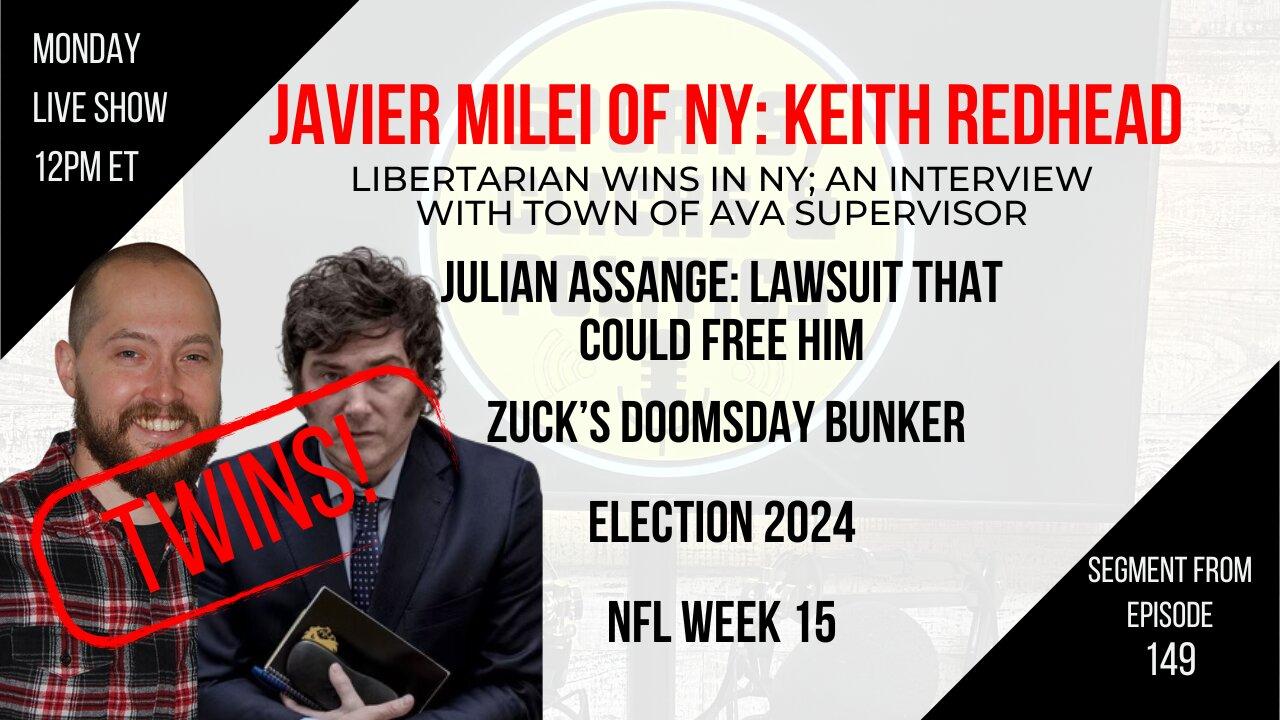 EP149: Javier Milei of NY: Keith Redhead, - One News Page VIDEO