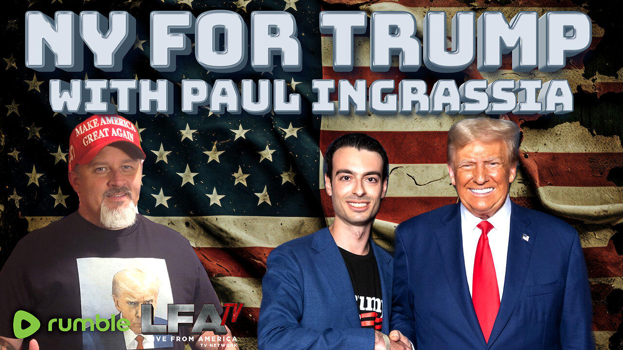New York For Trump with Paul Ingrassia | AMERICA - One News Page VIDEO