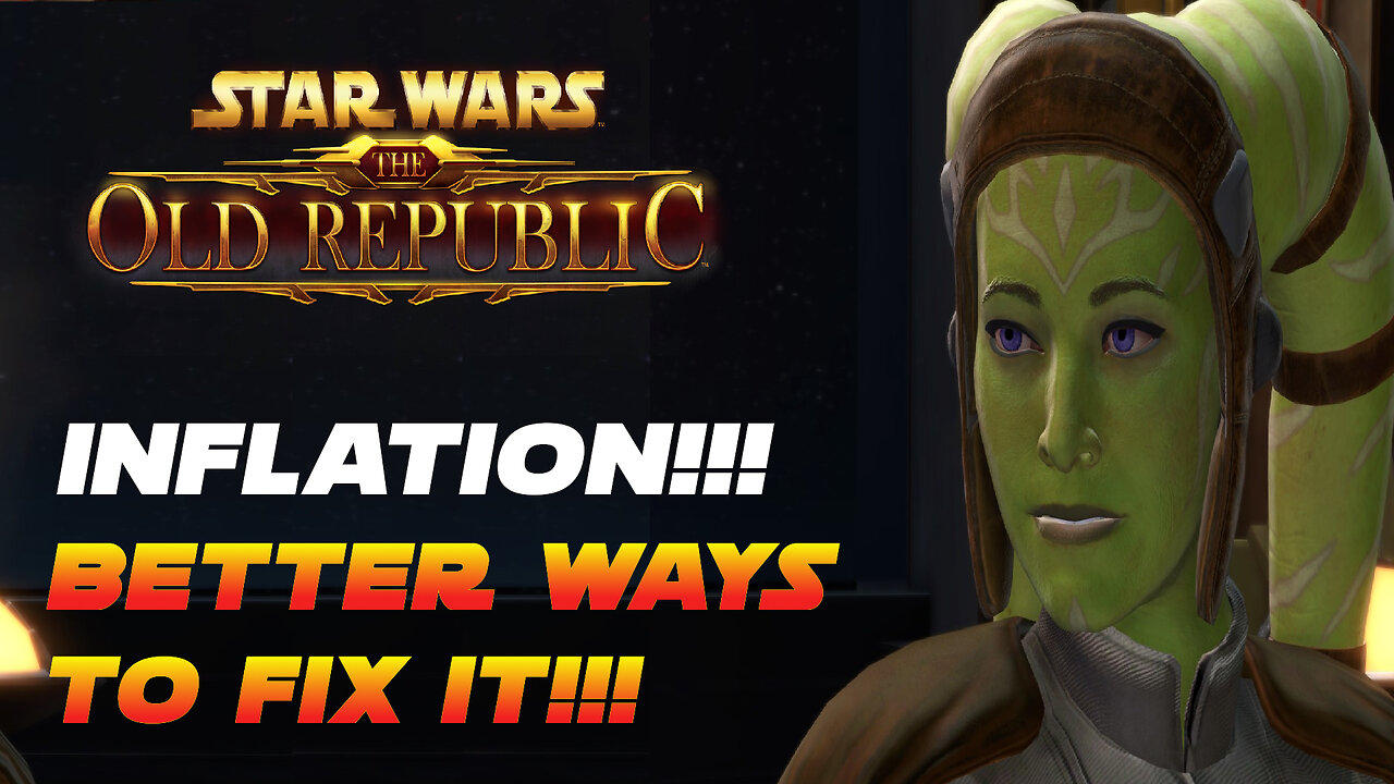 How to Fix The SWTOR Economy Without Being Over - One News Page VIDEO