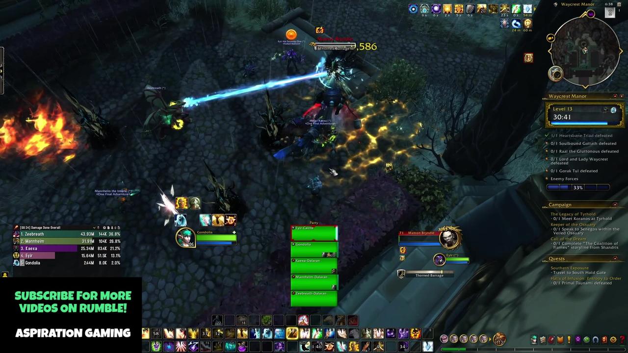 World of Warcraft Dragonflight: Mythic + 13 - One News Page VIDEO