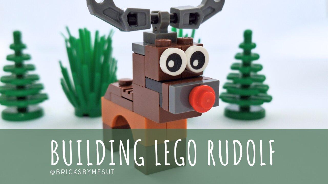 Building Lego Rudolf / Step by Step Lego - One News Page VIDEO