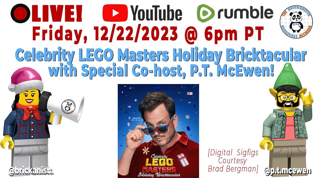 Celebrity Lego Masters Holiday Bricktacular with - One News Page VIDEO