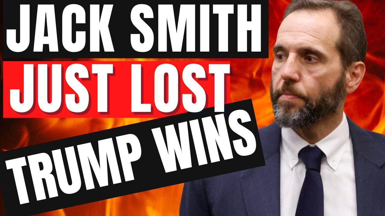 Jack Smith LOST to Trump Big Time! - One News Page VIDEO
