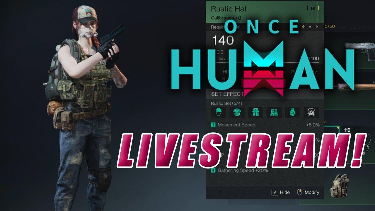 Weird Open-World Survival ONCE HUMAN | PC - One News Page VIDEO