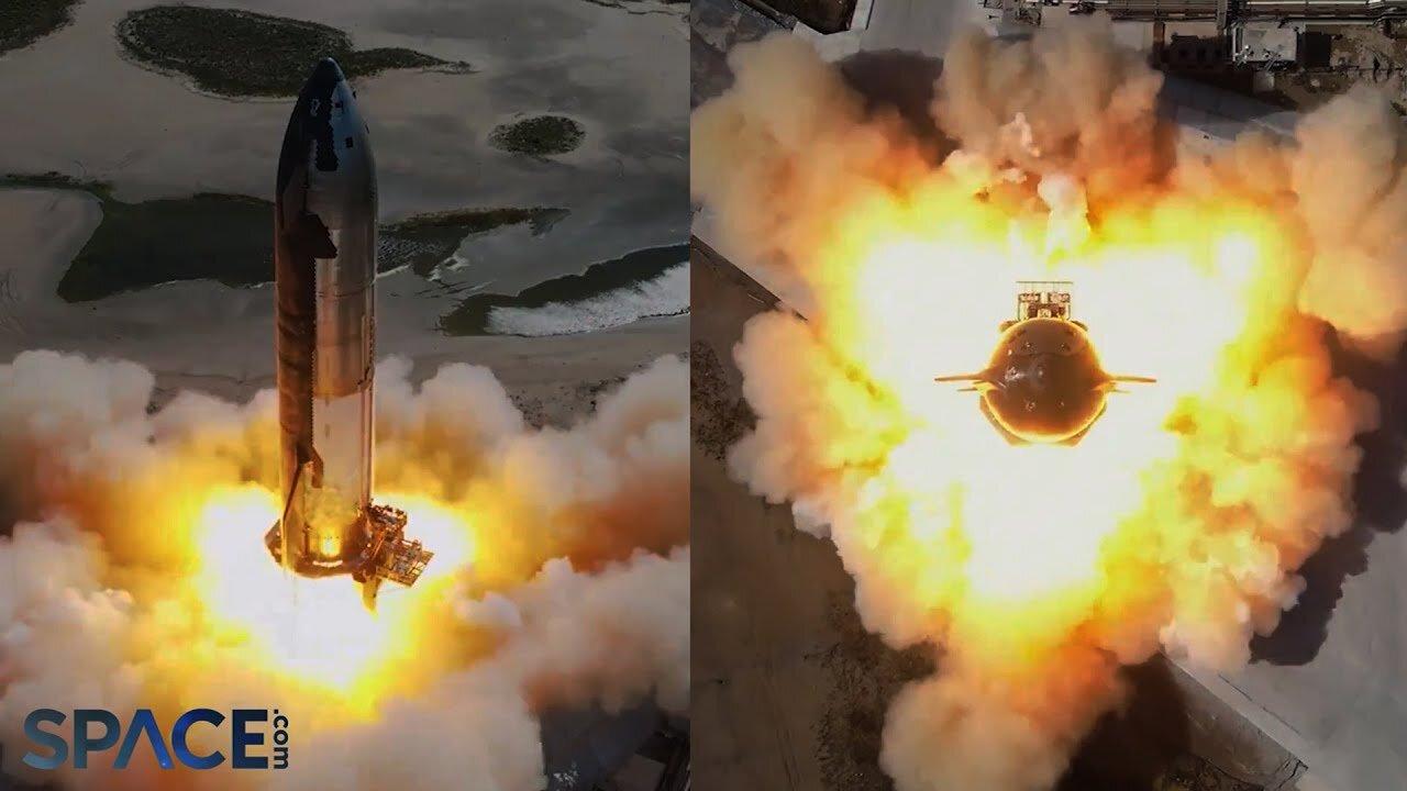 Spacex Fires Up ‘flight 3 Starship In One News Page Video