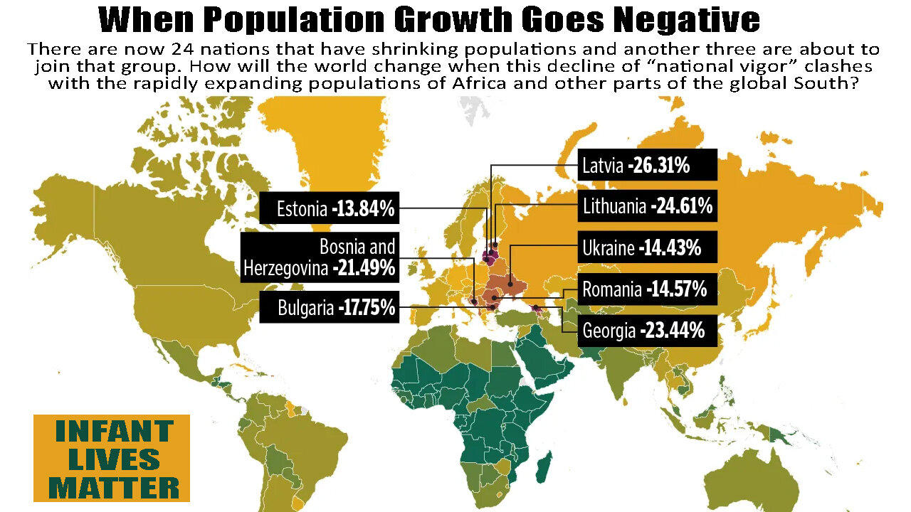 When Population Growth Goes Negative - Conscious - One News Page VIDEO