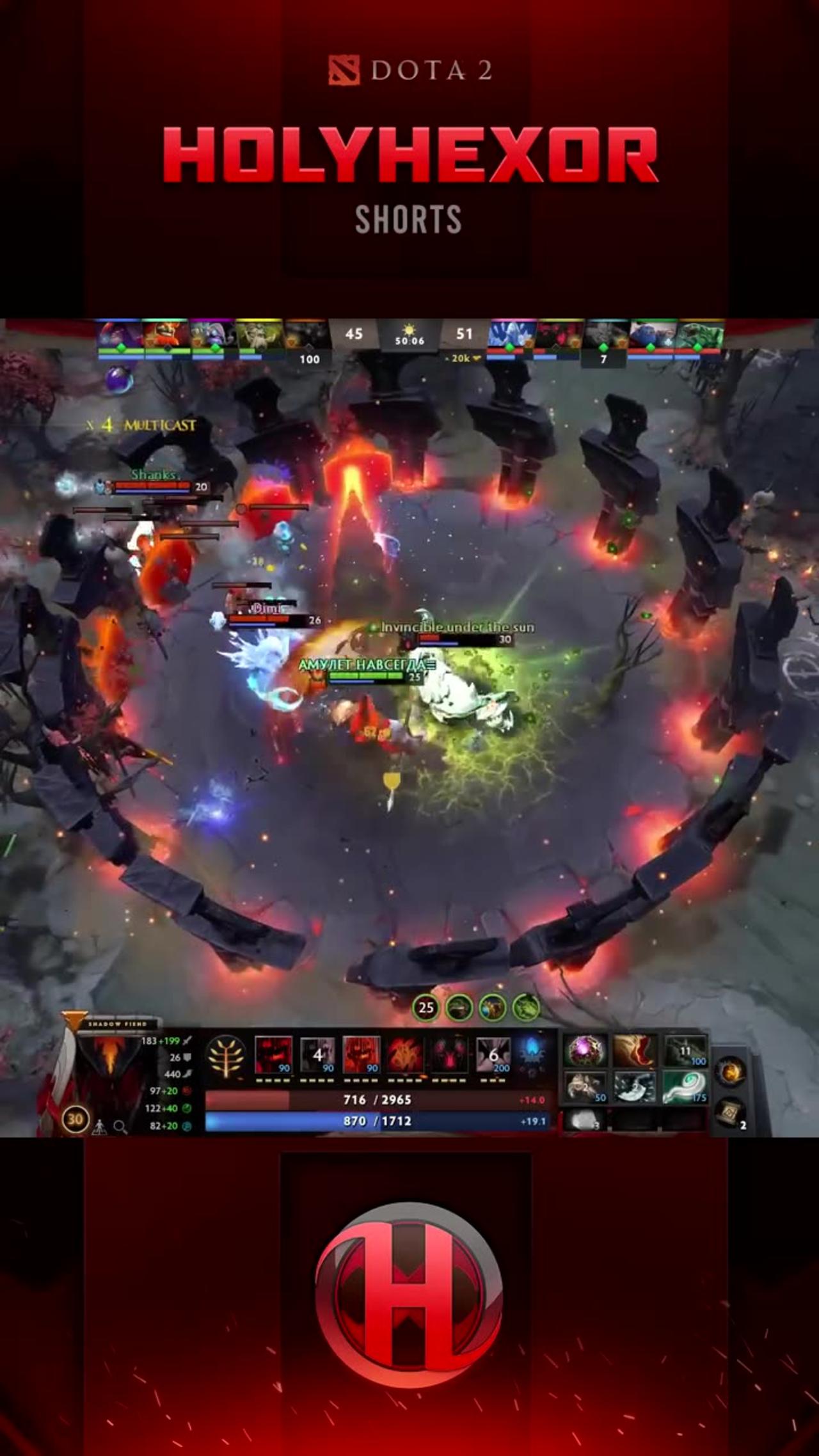 WATCH THE BEST SHADOW PLAYER IN DOTA 2 . - One News Page VIDEO
