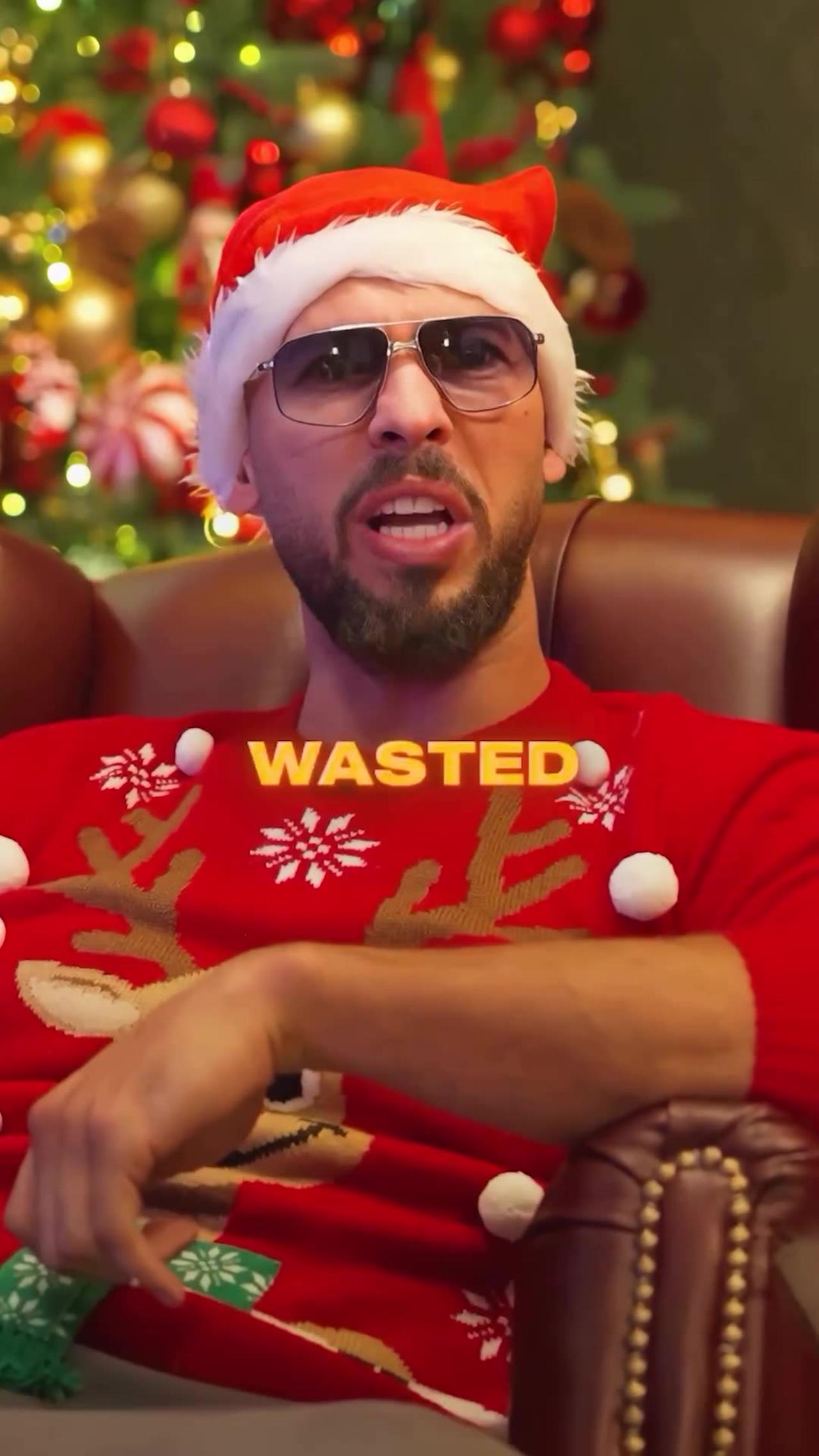 Andrew tate Christmas speech - One News Page VIDEO