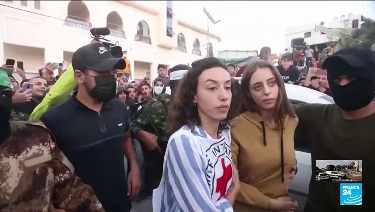 Freed Israeli hostage Mia Schem speaks about - One News Page VIDEO
