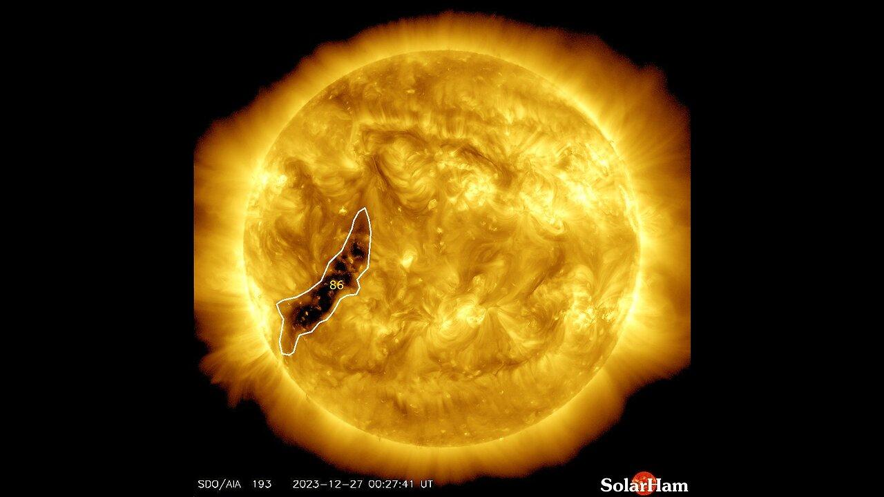 Coronal Hole Promises Heightened Solar Wind - One News Page VIDEO