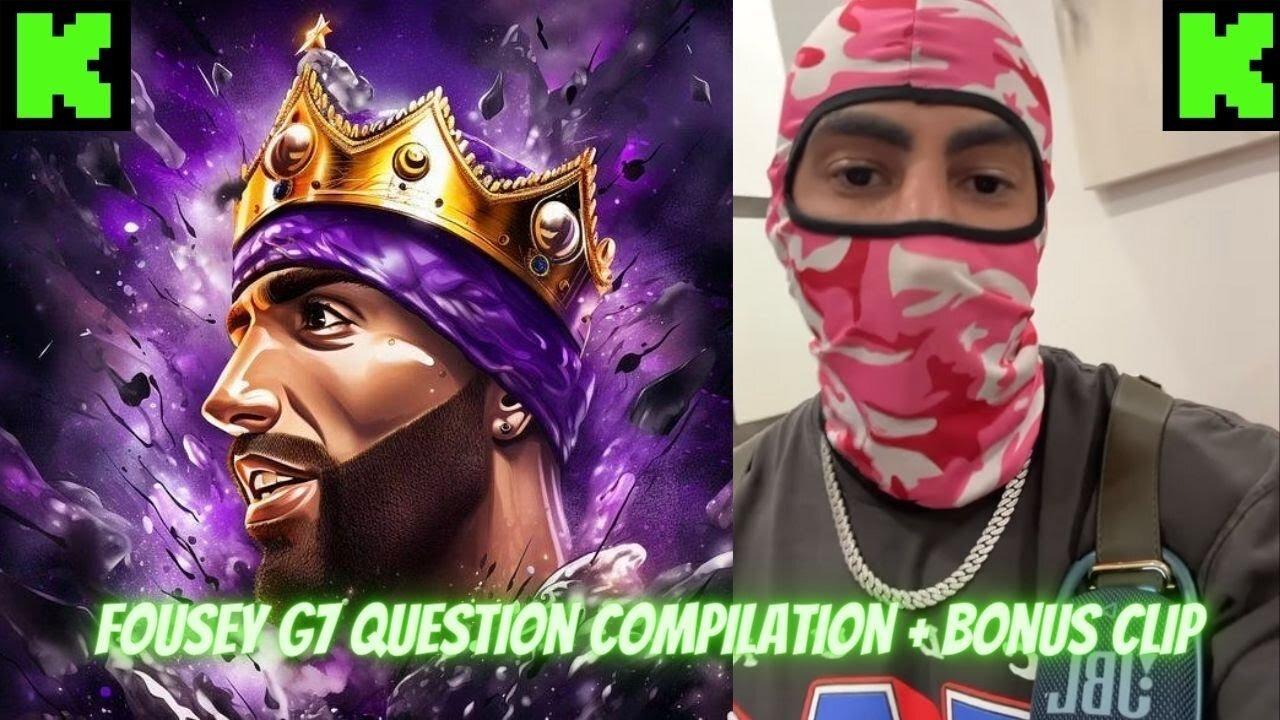 FOUSEY G7 QUESTION Compilation + BONUS Clip - One News Page VIDEO