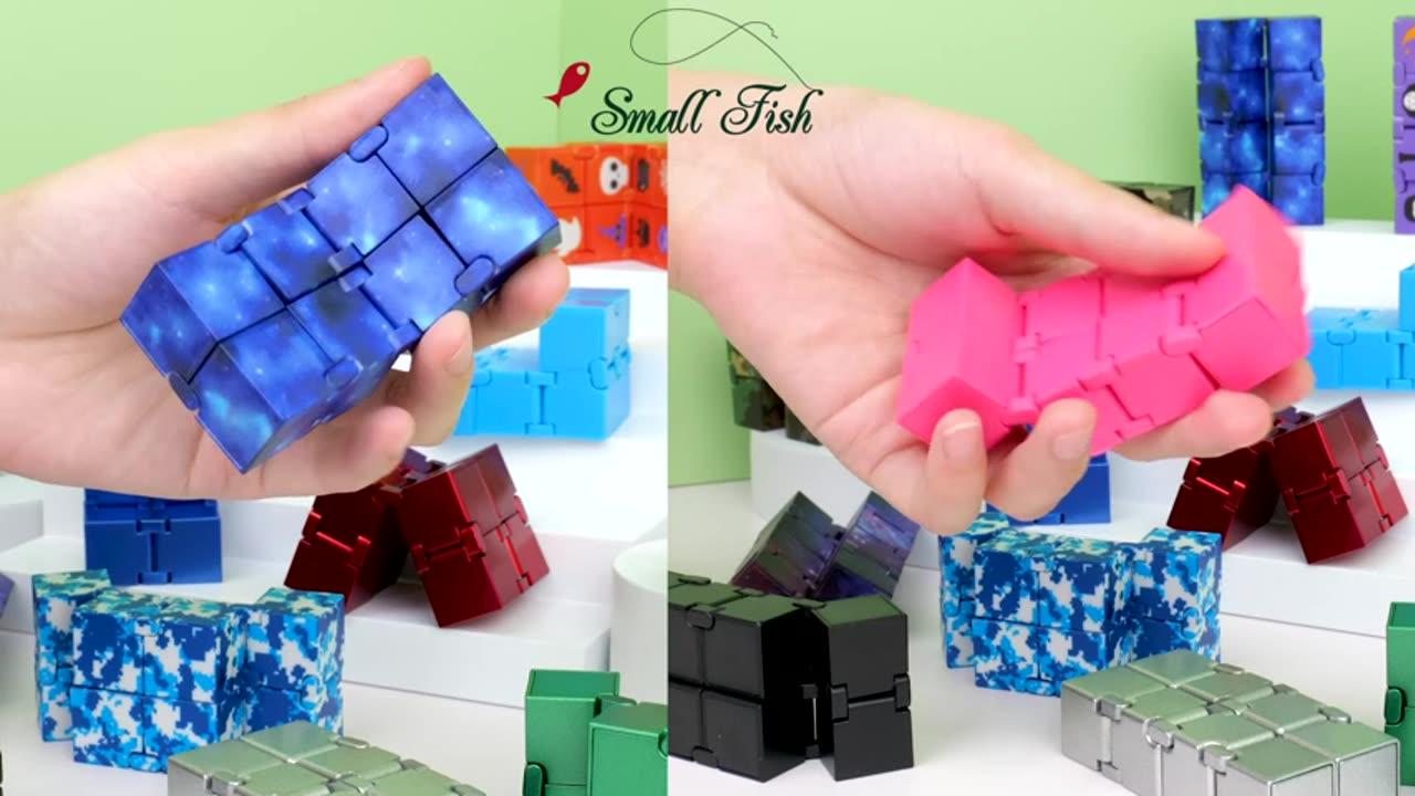 Infinity Cube Sensory Fidget Toy, EDC Fidgeting - One News Page VIDEO
