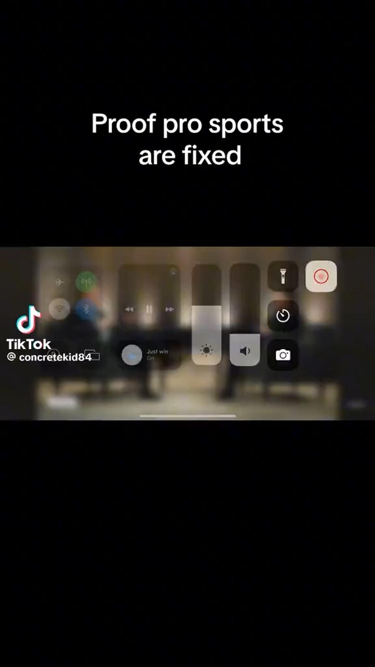 Professional sports are fixed - One News Page VIDEO