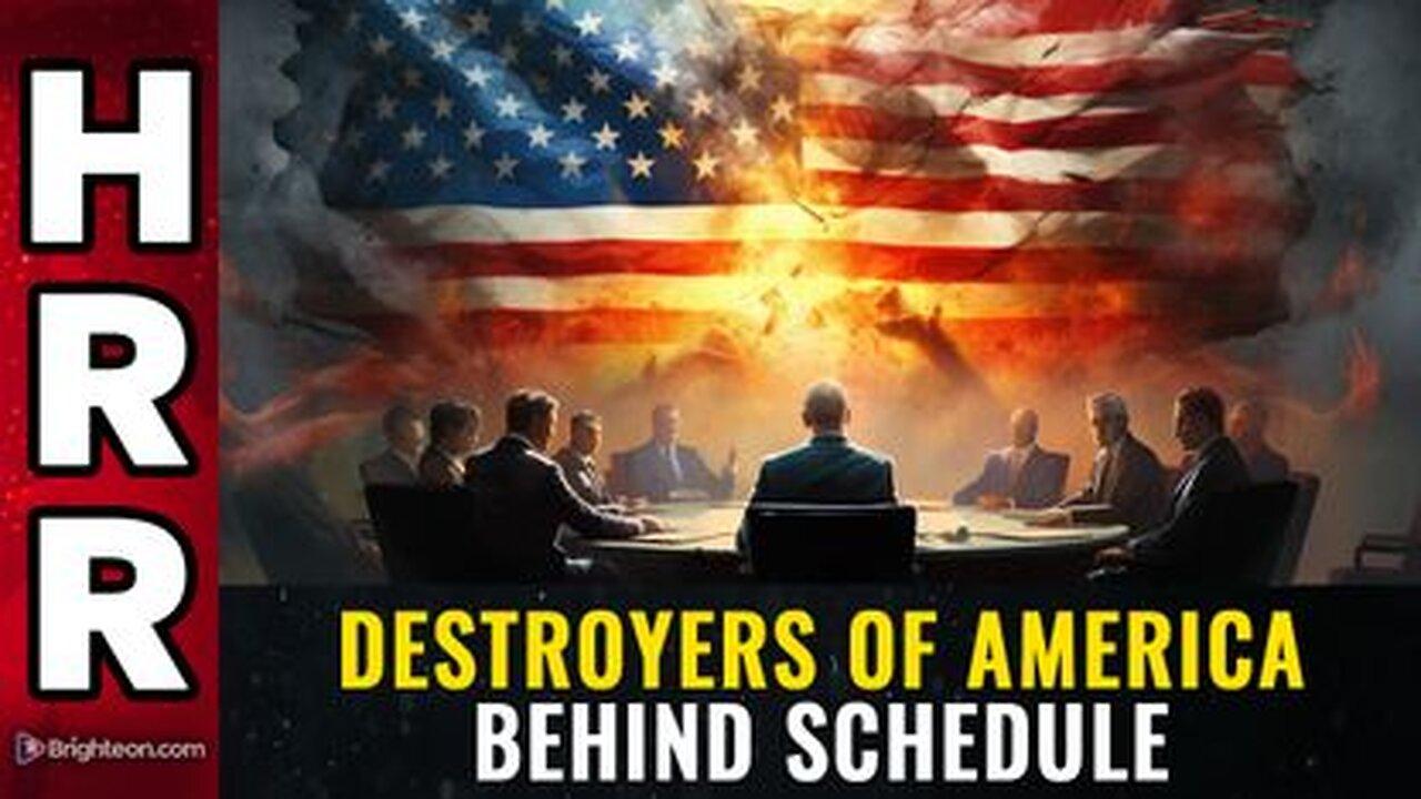 Destroyers of America are behind schedule - One News Page VIDEO