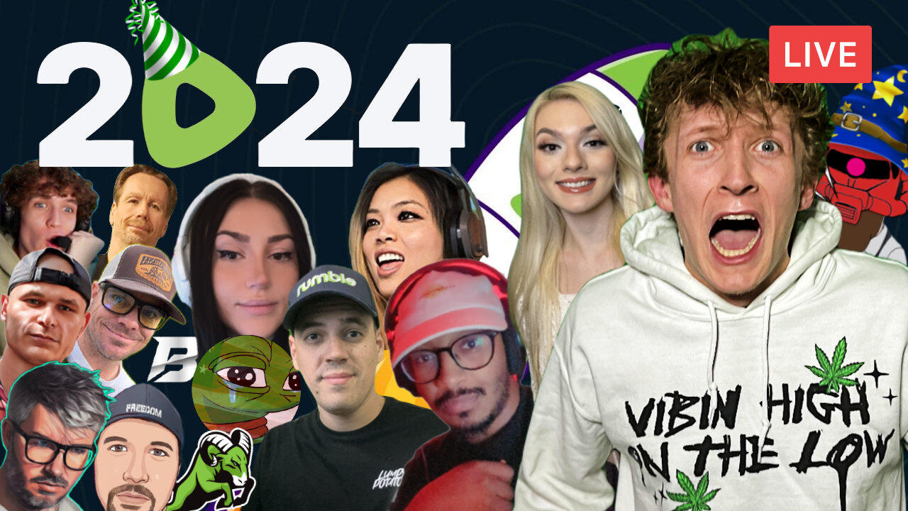 RUMBLE GAMING NEW YEARS CELEBRATION :: STREAMING - One News Page VIDEO
