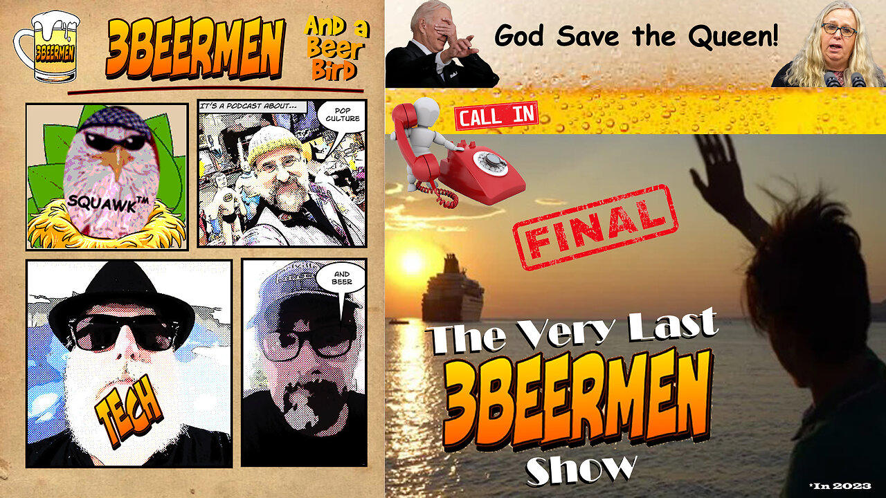 Last Call - The Very Last 3 Beer Men Show* - One News Page VIDEO