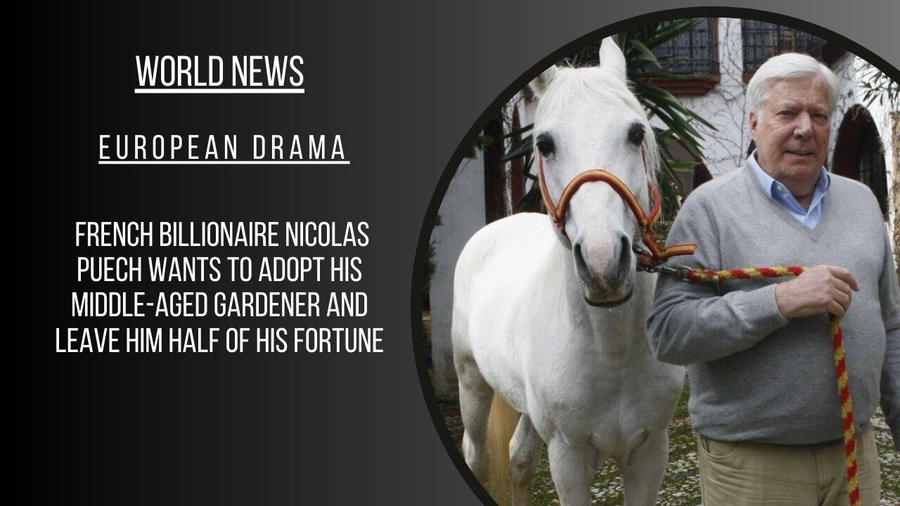 French Billionaire Nicolas Puech Wants To Adopt - One News Page VIDEO