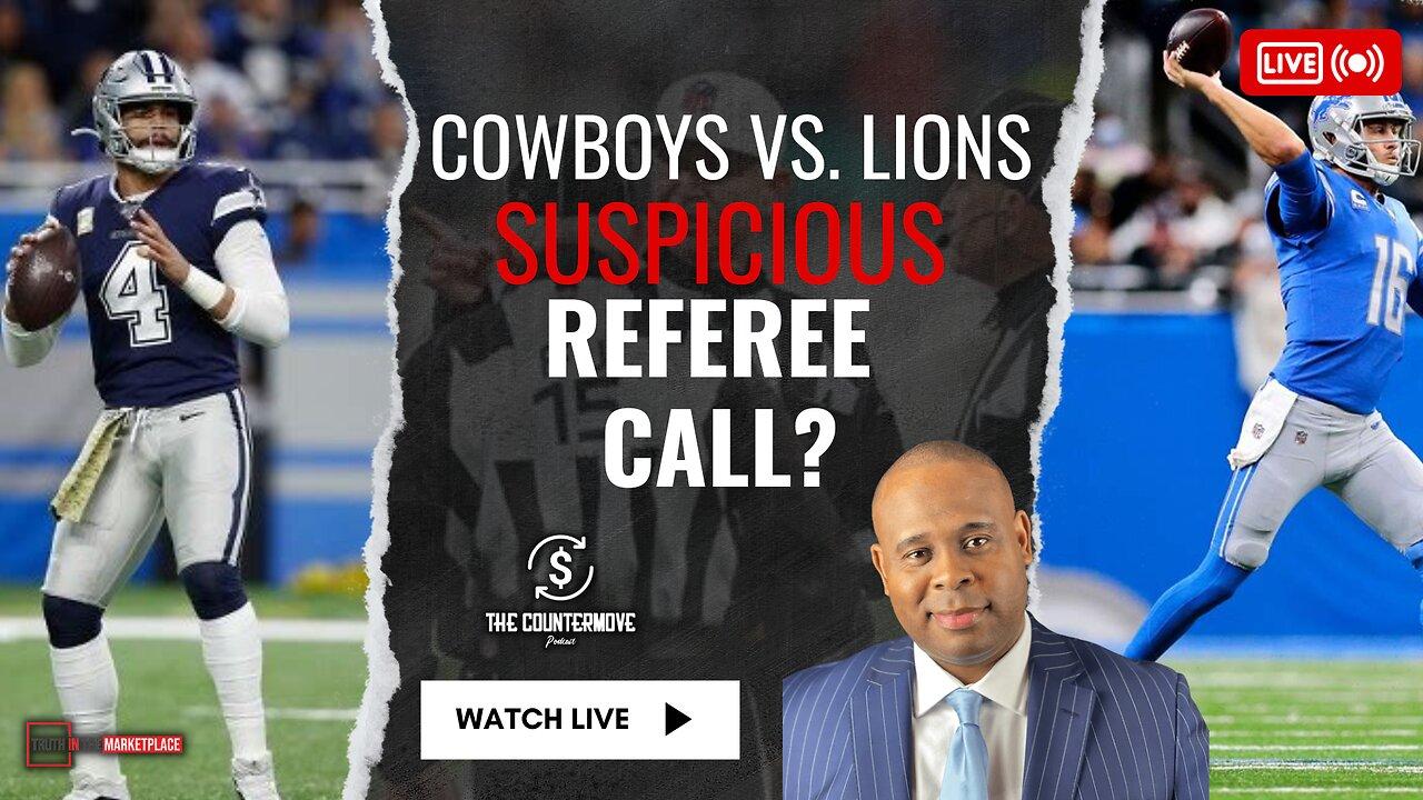 ALERT: Cowboys vs. Lions Suspicious Referee - One News Page VIDEO