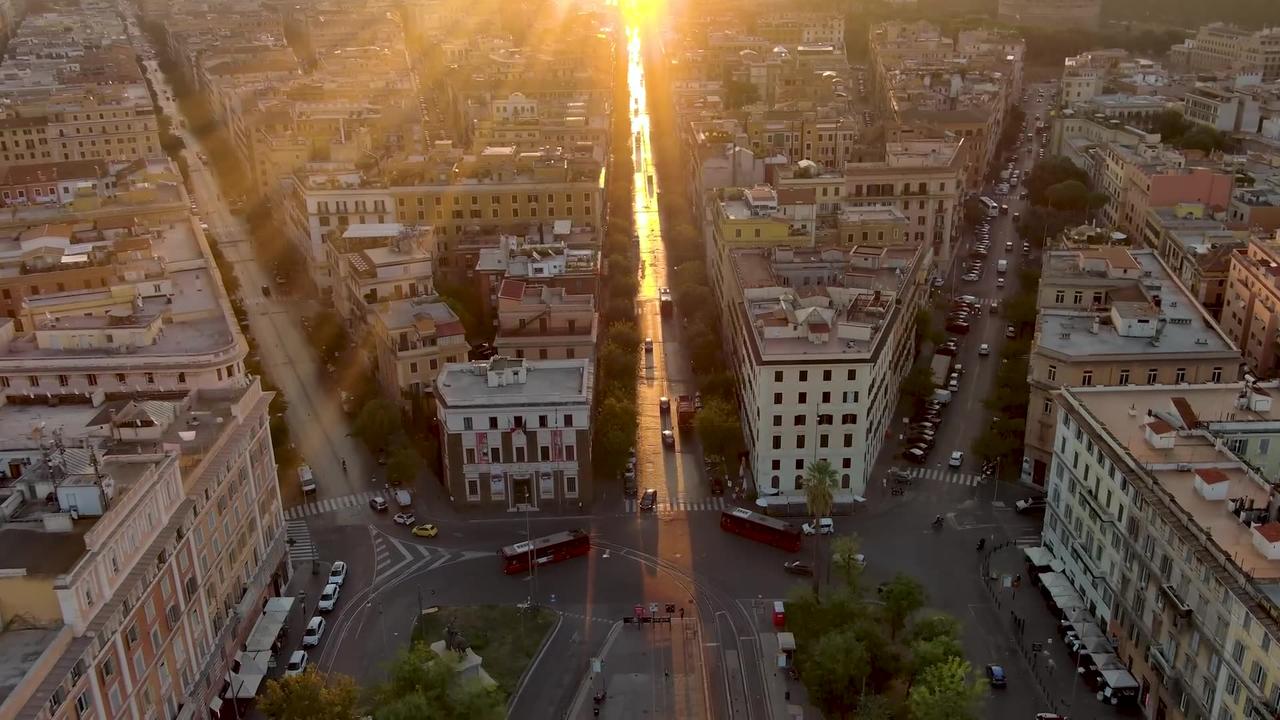Roman Resplendence: Aerial Delight Over the - One News Page VIDEO