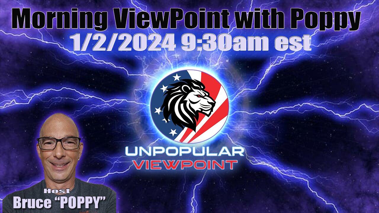 Morning ViewPoint with Poppy 1/2/24 LIVE @ 9:30 - One News Page VIDEO