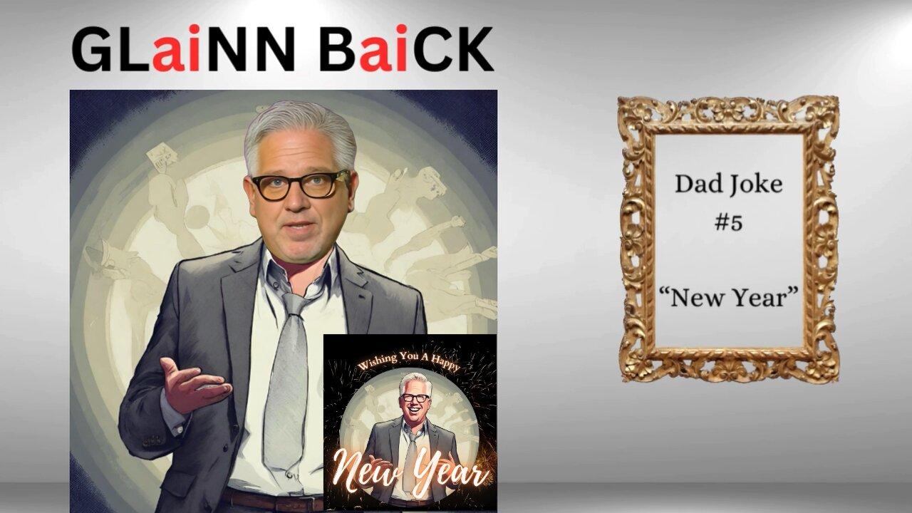 GLaiNN BaiCK Dad Joke #5 - New Year's - One News Page VIDEO