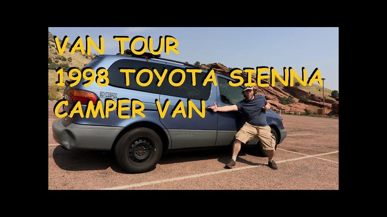 Toyota Sienna Camper Van Build, Vanlife - One News Page VIDEO