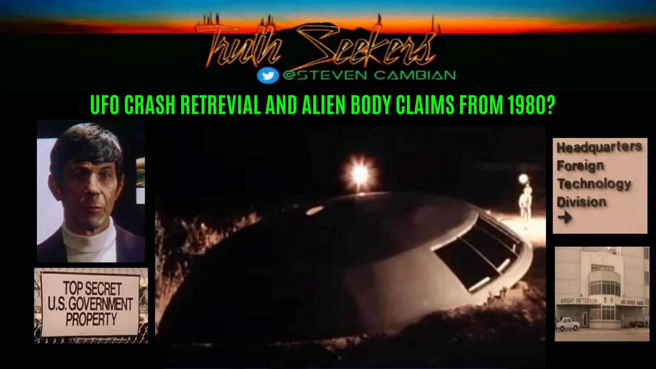 UFO crash retrieval and ALIEN body claims from - One News Page VIDEO