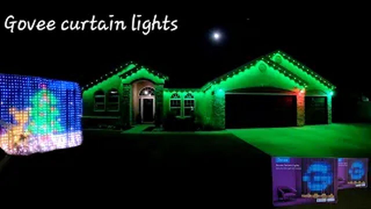 Govee curtain lights unbox and install - One News Page VIDEO