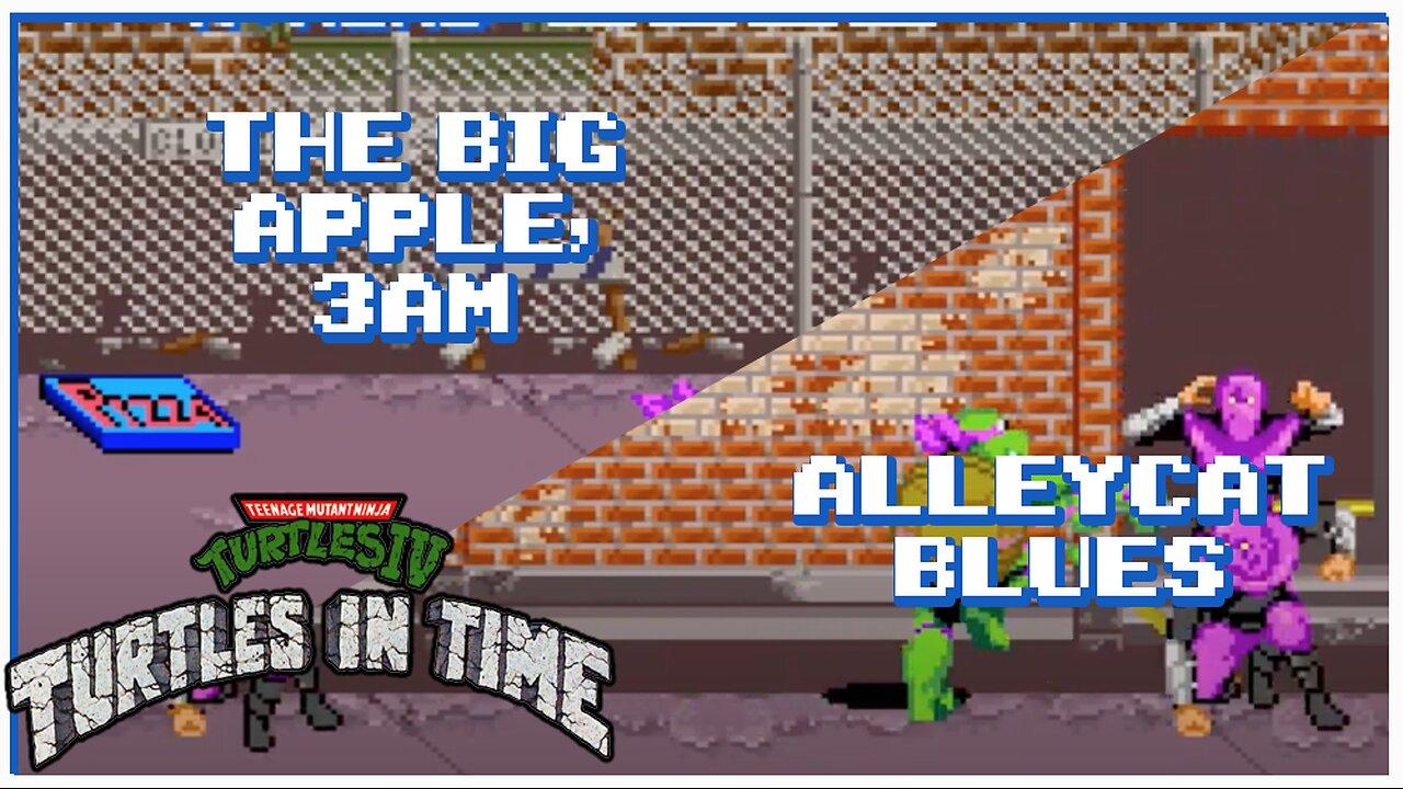 TMNT IV: Turtles In Time (SNES) No Commentary - - One News Page VIDEO