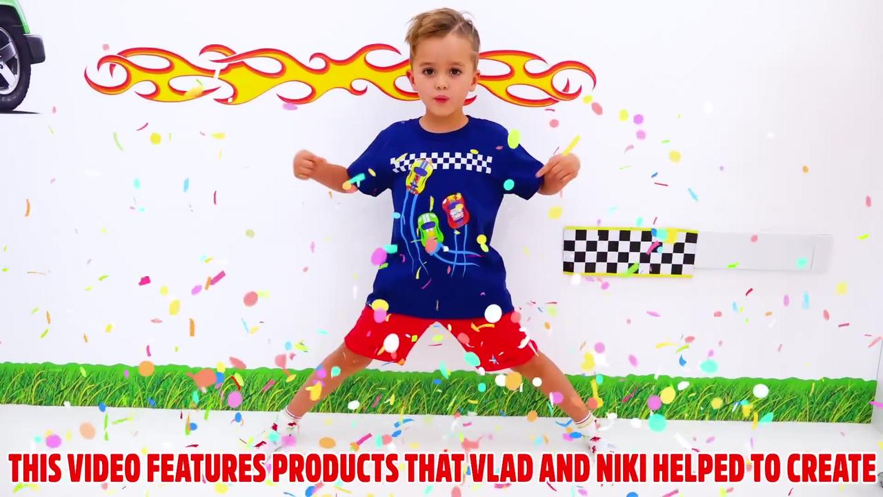 Vlad and Niki paint Toy Cars and have fun in the - One News Page VIDEO