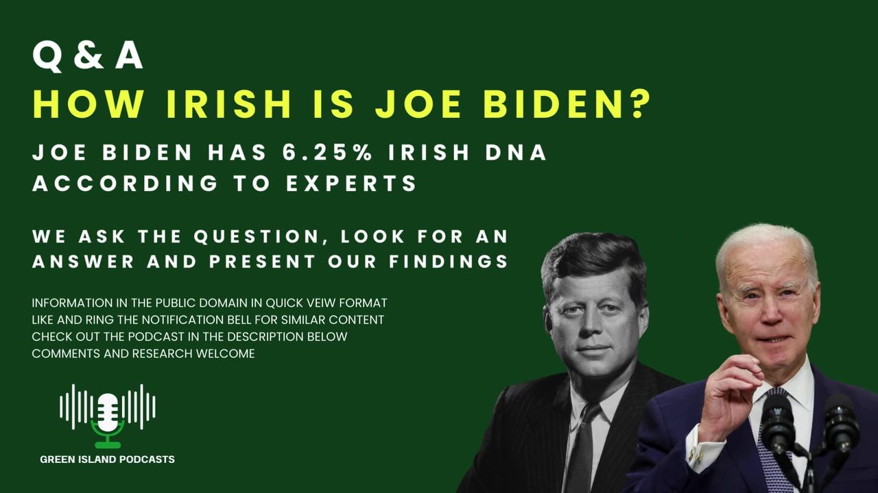 How Irish is Joe Biden? - One News Page VIDEO