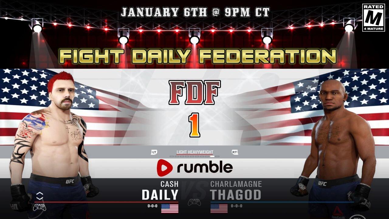 Fight Daily Federation (FDF 1) - One News Page VIDEO