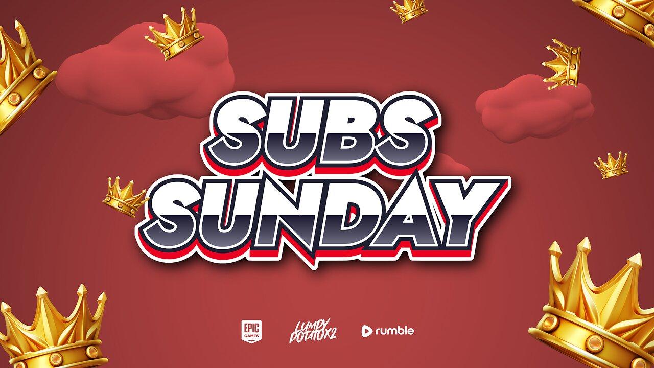 Sub-Sunday on Rumble - #RumbleTakeover - One News Page VIDEO